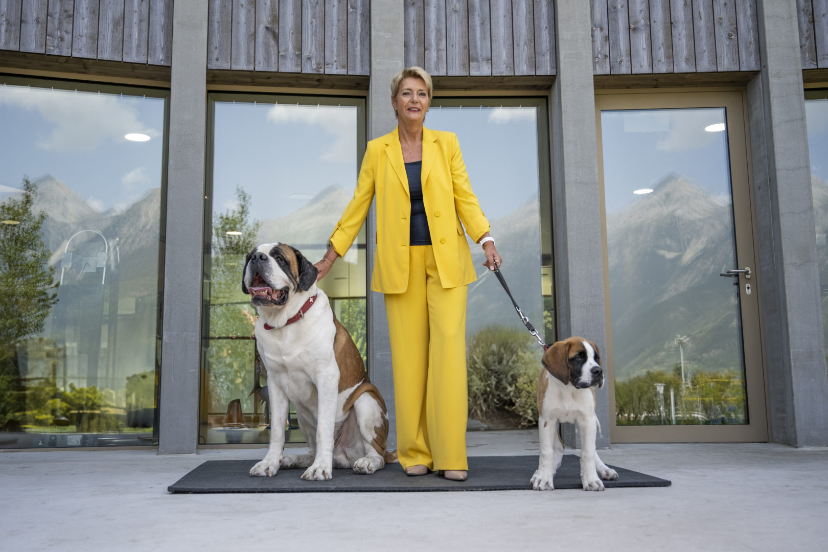 Die offizielle Einweihung von Barryland fand am 14. August in Martigny ...